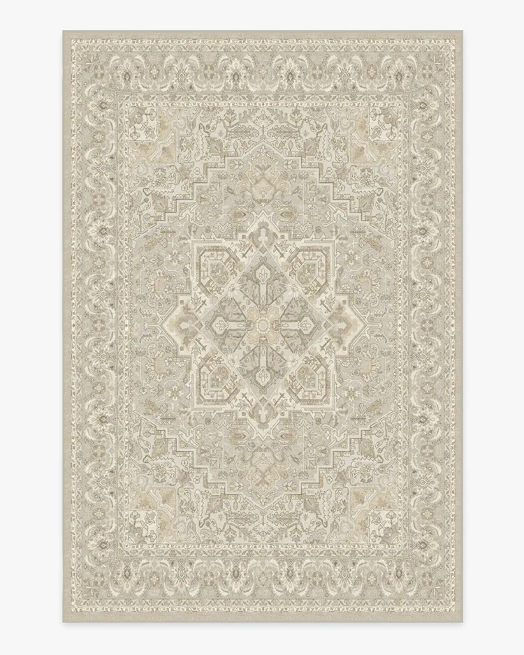Hendesi Heriz Cream Rug
