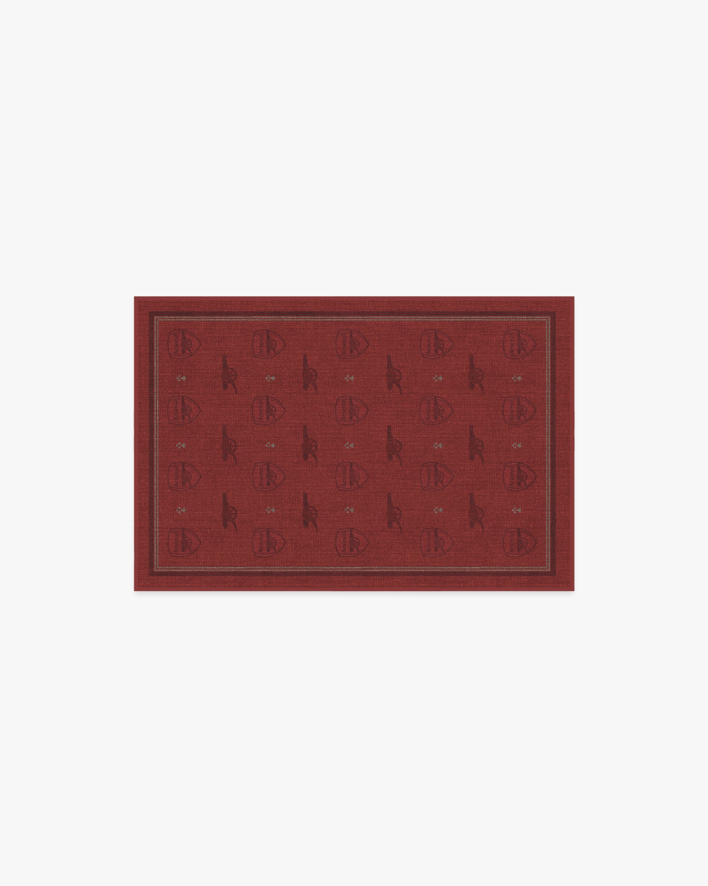 Arsenal Classic Red Rug | Ruggable