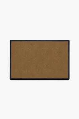 Looped Solid Dark Coir Doormat | Ruggable