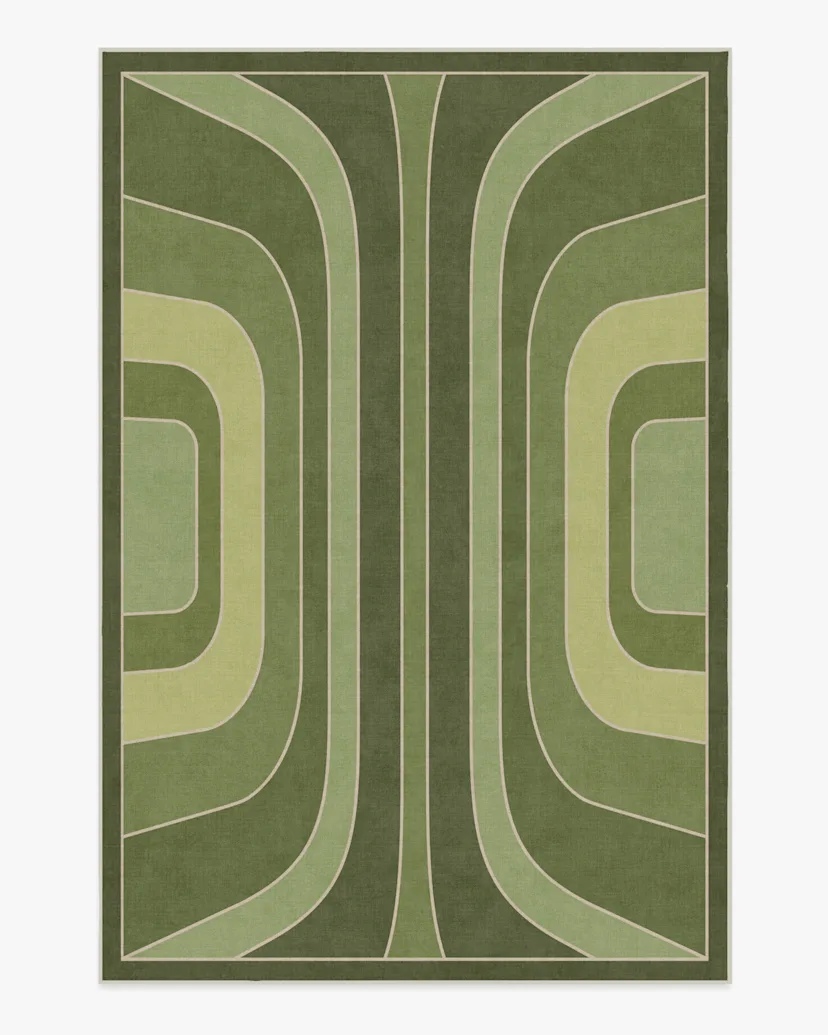 Jonathan Adler Paradox Green Rug | Ruggable
