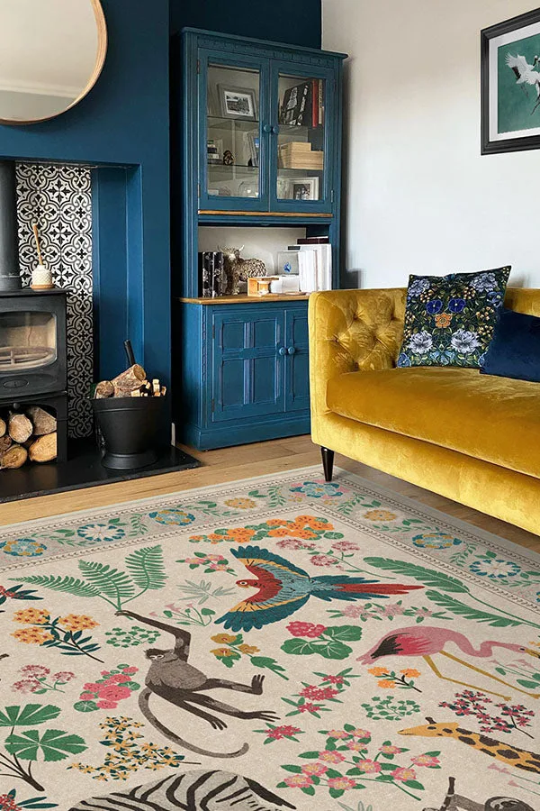 Iris Apfel Jingle Jungle Rug | Ruggable