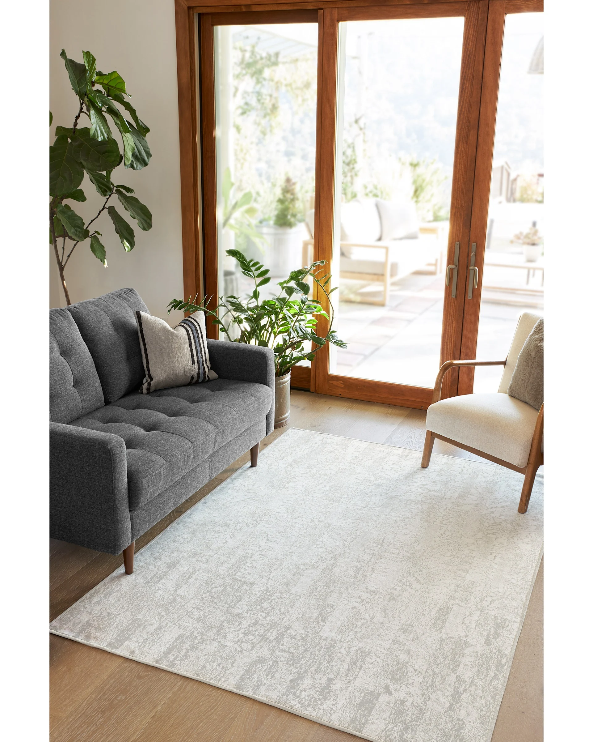 Granite Ombre Natural Rug | Ruggable