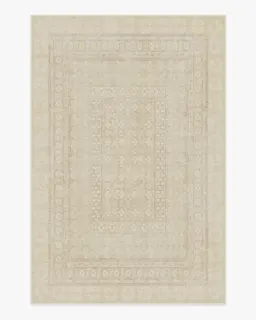 Cyrus Beige Ivory Rug | Ruggable
