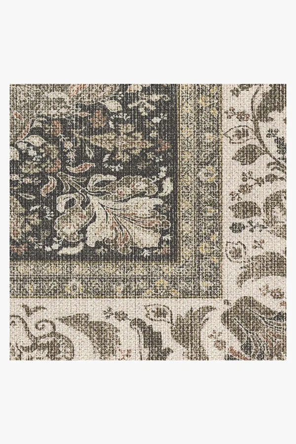 Outdoor Allura Dark Wood Rug | Ruggable