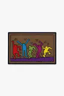 Keith Haring Dance Party Doormat | Ruggable