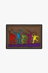 Keith Haring Dance Party Doormat | Ruggable