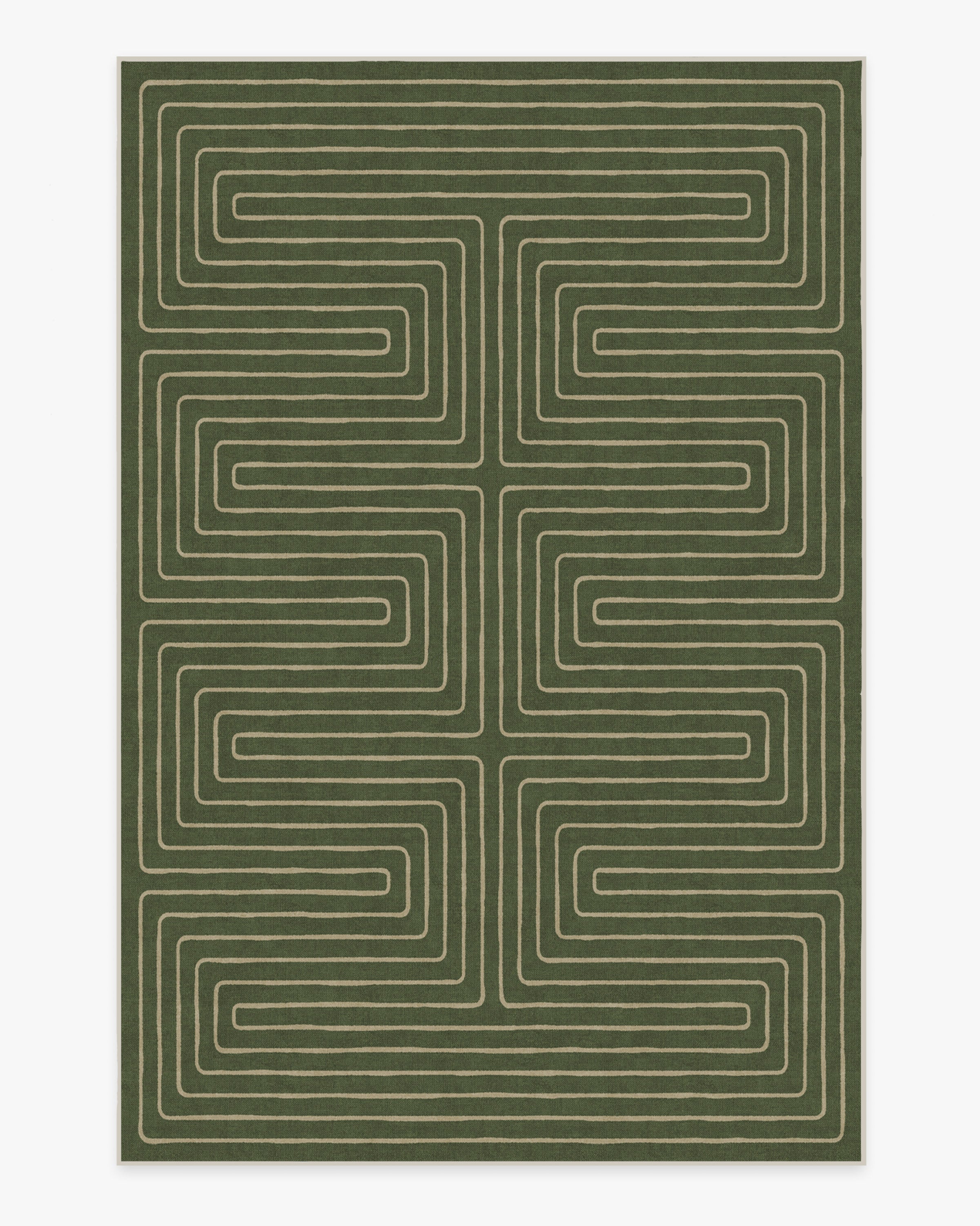 Jonathan Adler Labyrinth Fern Green Rug | Ruggable