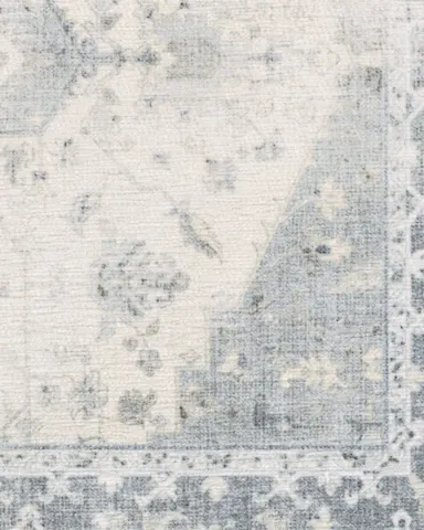 Kira Soft Blue Rug | Ruggable