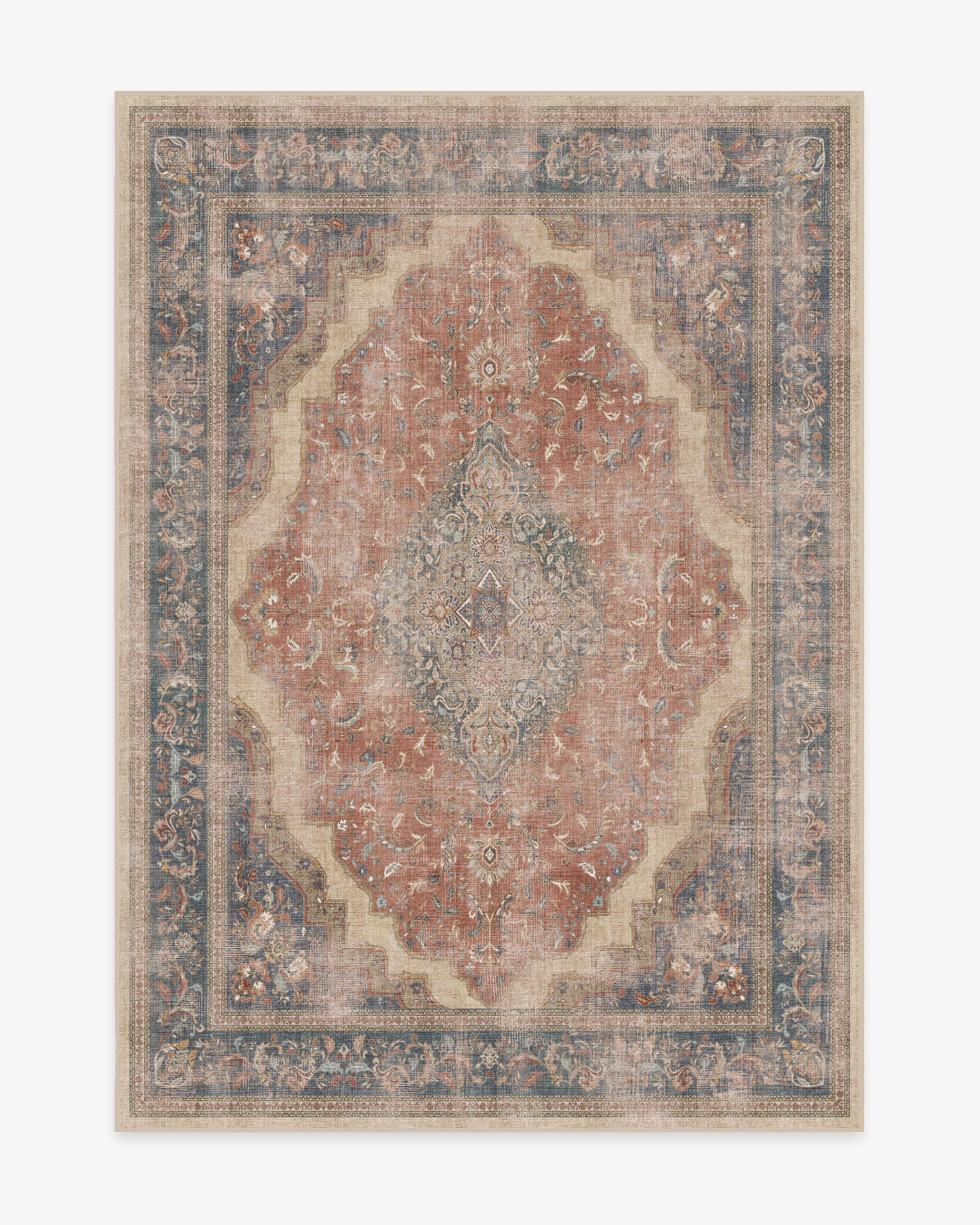 Adeline Antique Red Rug | Ruggable