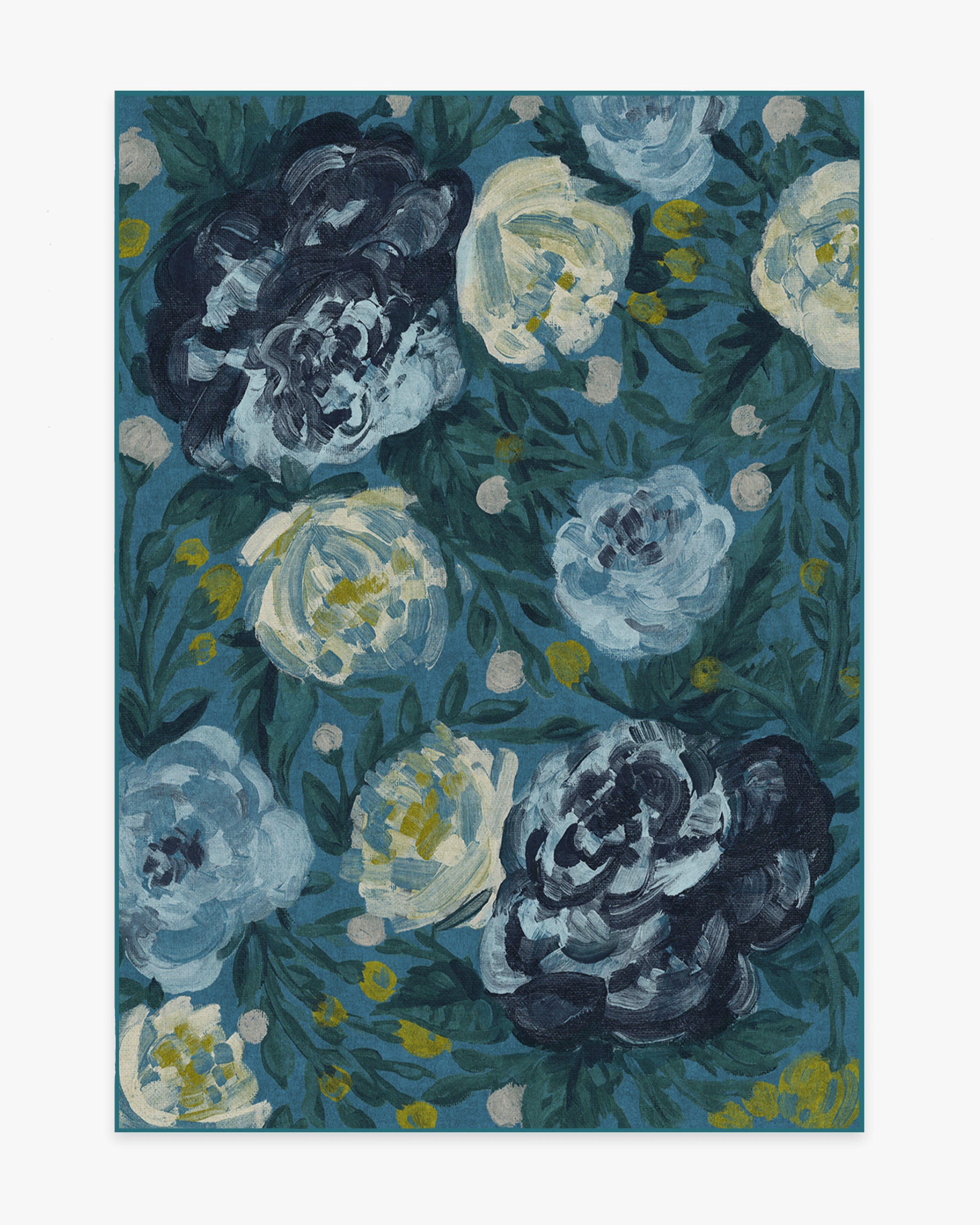 Camellia Midnight Rug | Ruggable