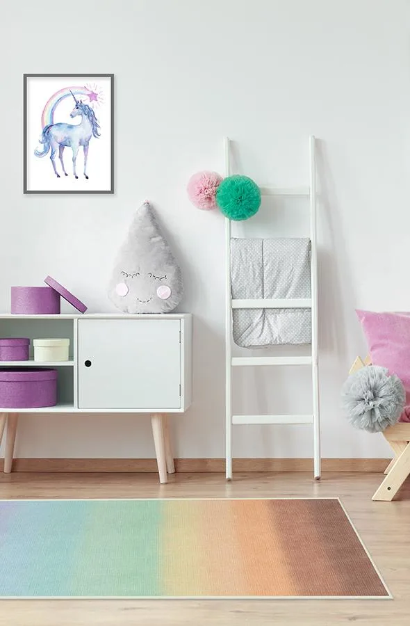 Spectrum Rainbow Rug | Ruggable