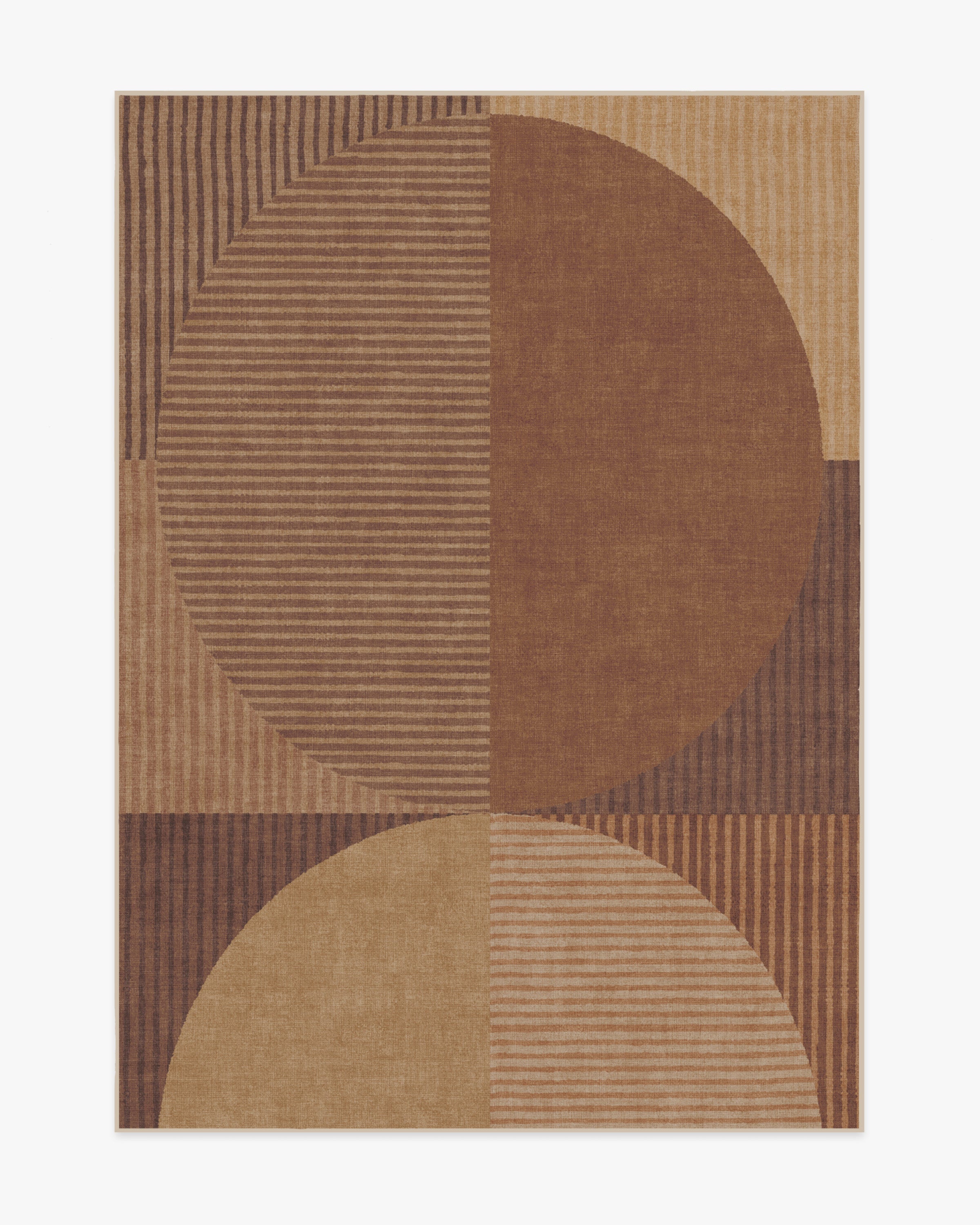 Harlow Copper & Brown Rug | Ruggable