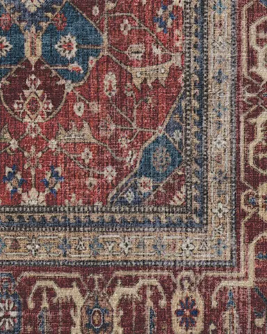 Alessia Royal Red Rug | Ruggable