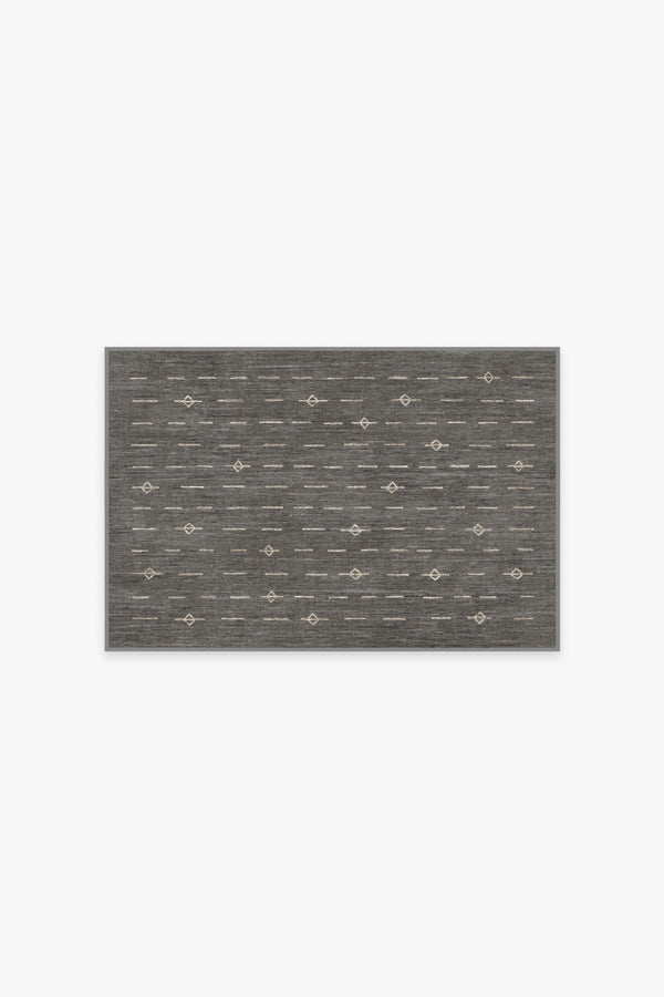 Alina Grey Tufted Rug | Ruggable
