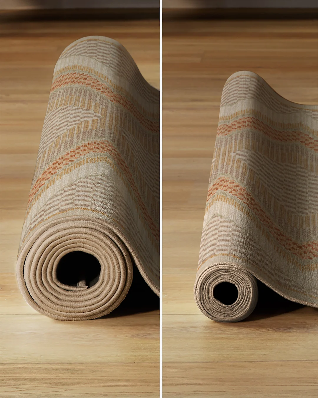 Justina Blakeney Etta Natural & Terra Tufted Rug | Ruggable