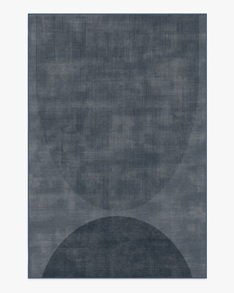 Eclipse Navy Rug | Ruggable