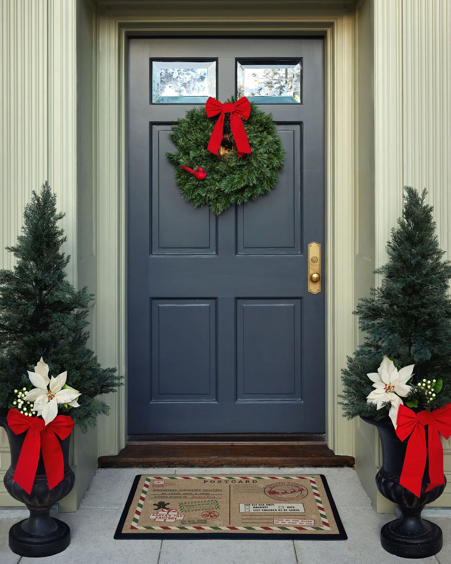 Christmas Postcard Doormat | Ruggable