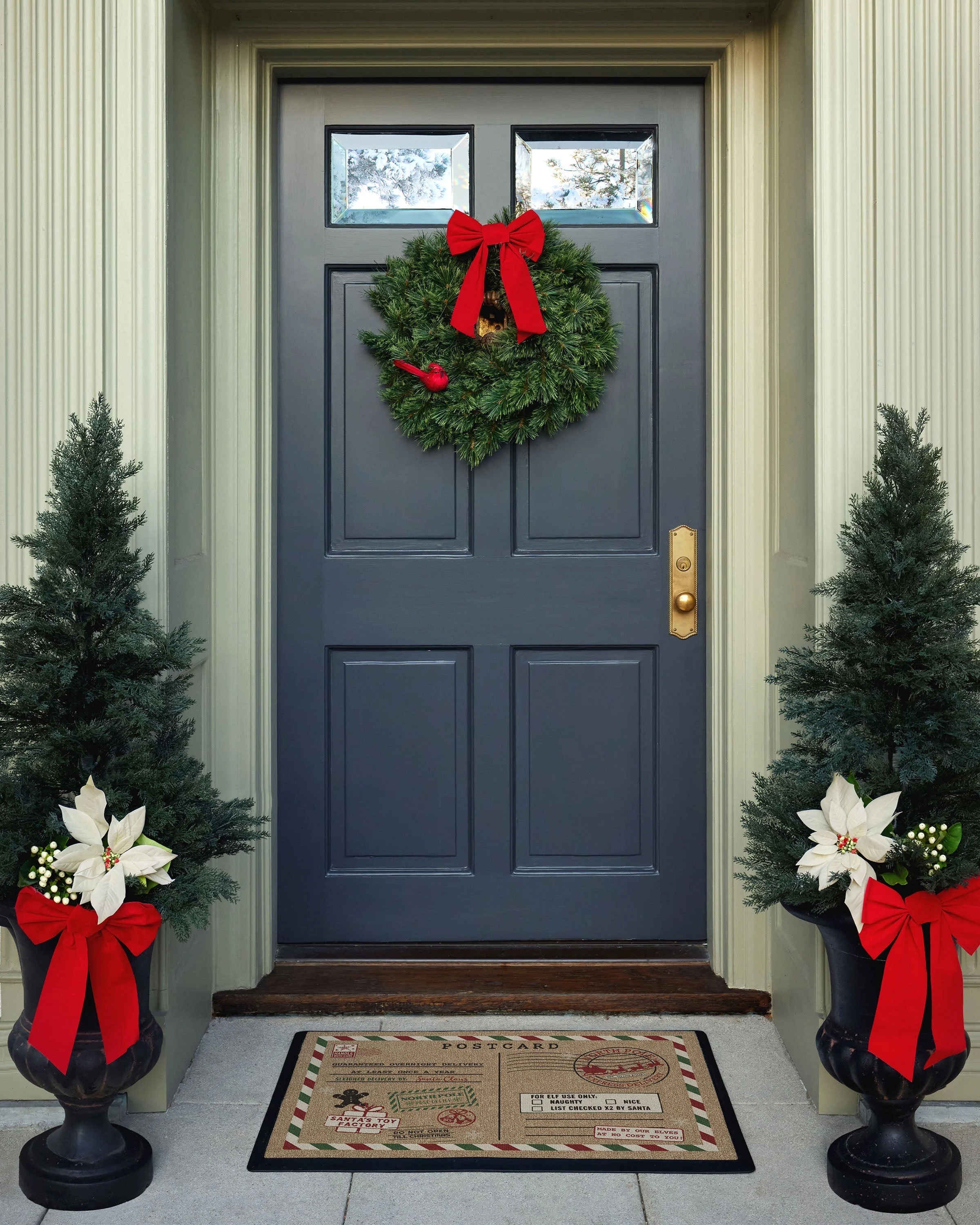 Christmas Postcard Doormat | Ruggable