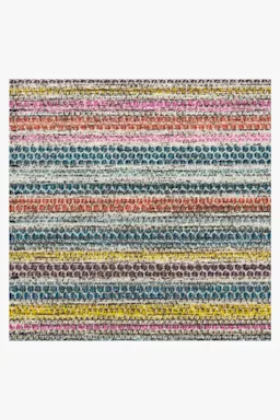 Multi Stripe Polychrome Rug | Ruggable