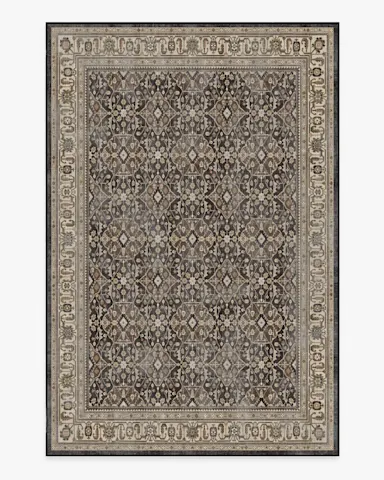 Alessia Dark Wood Rug | Ruggable