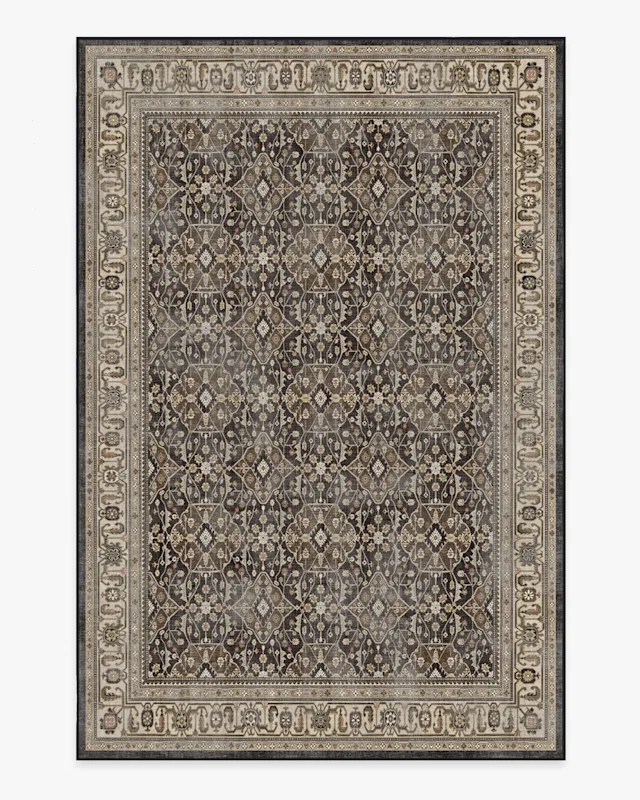 Alessia Dark Wood Rug | Ruggable