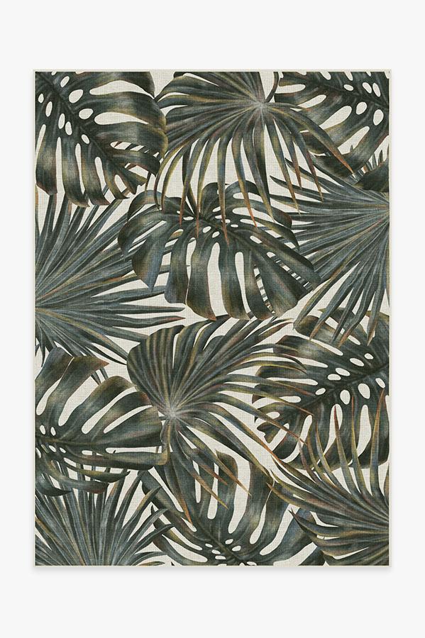 Outdoor Tropical Green Rug