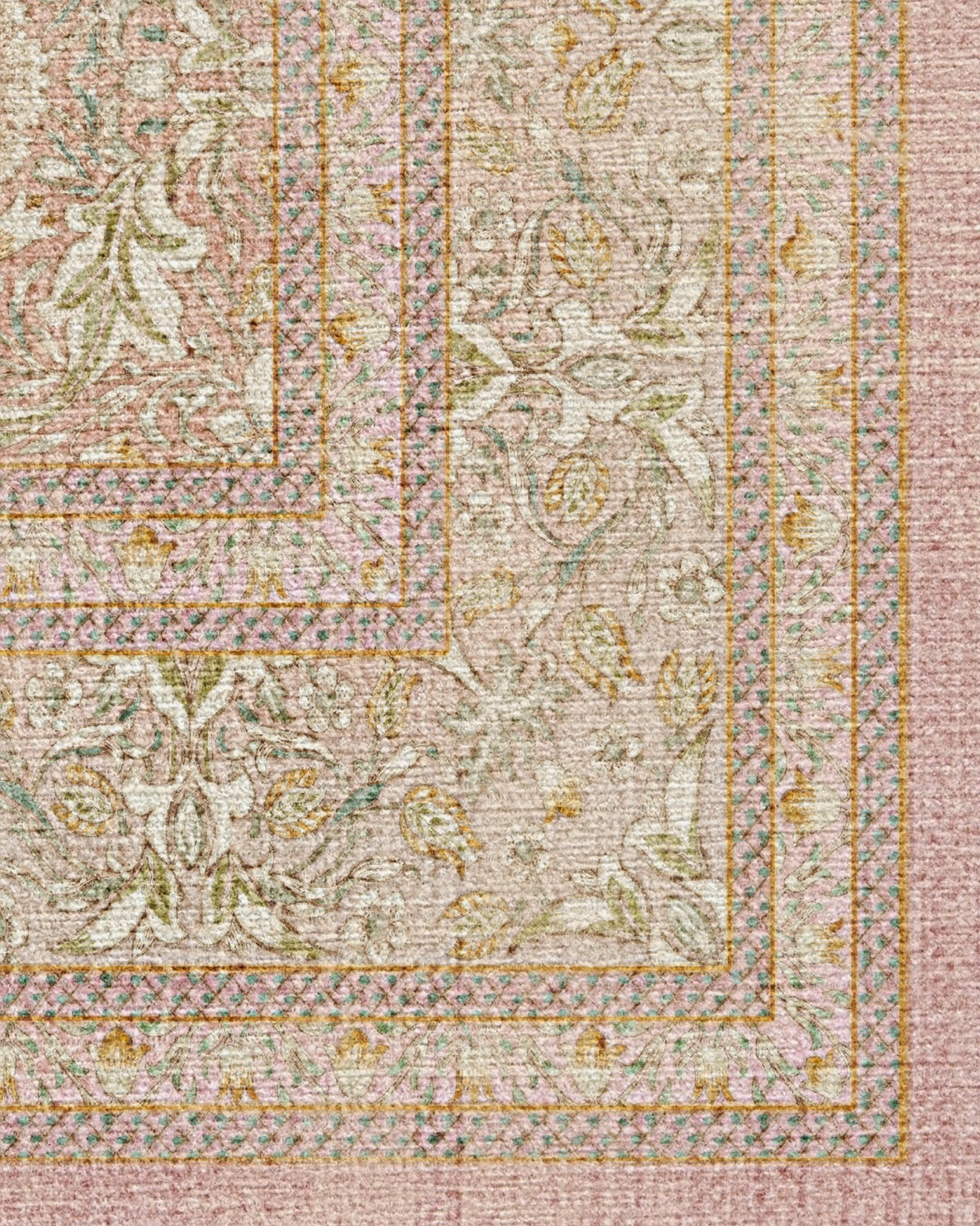 Morris & Co. Simply Severn Soft Pink Rug | Ruggable