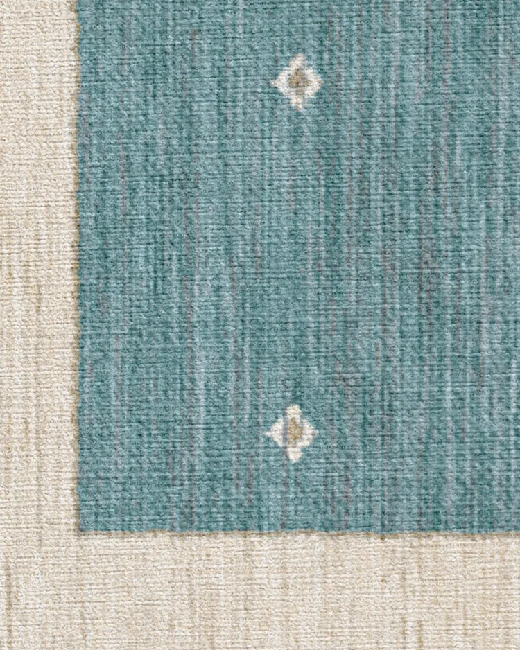 goop Luna Soft Teal Rug | Ruggable