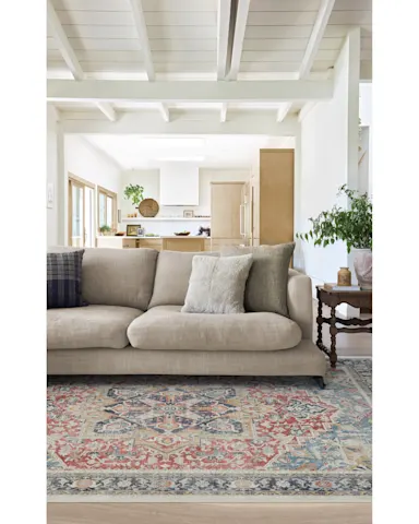 Kamran Cayenne Red Rug | Ruggable