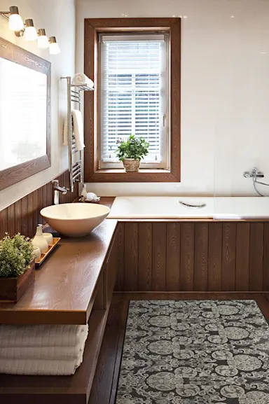 Mickey Damask Charcoal Rug | Ruggable