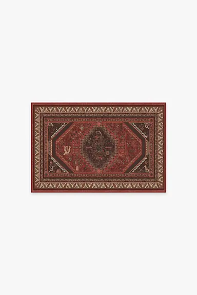 Zareen Scarlet Red Rug | Ruggable