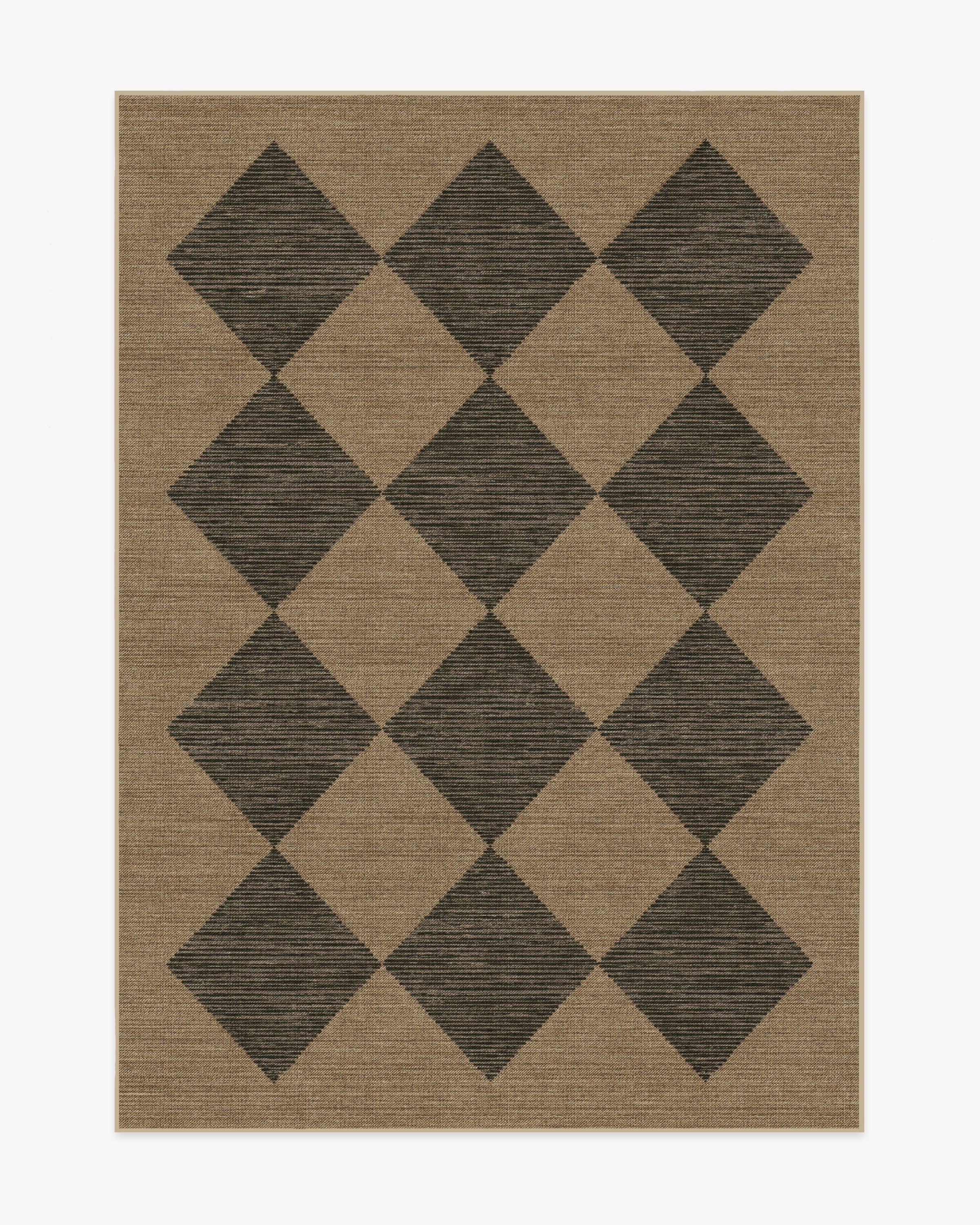 goop Salerno Soft Black Re-Jute Rug | Ruggable