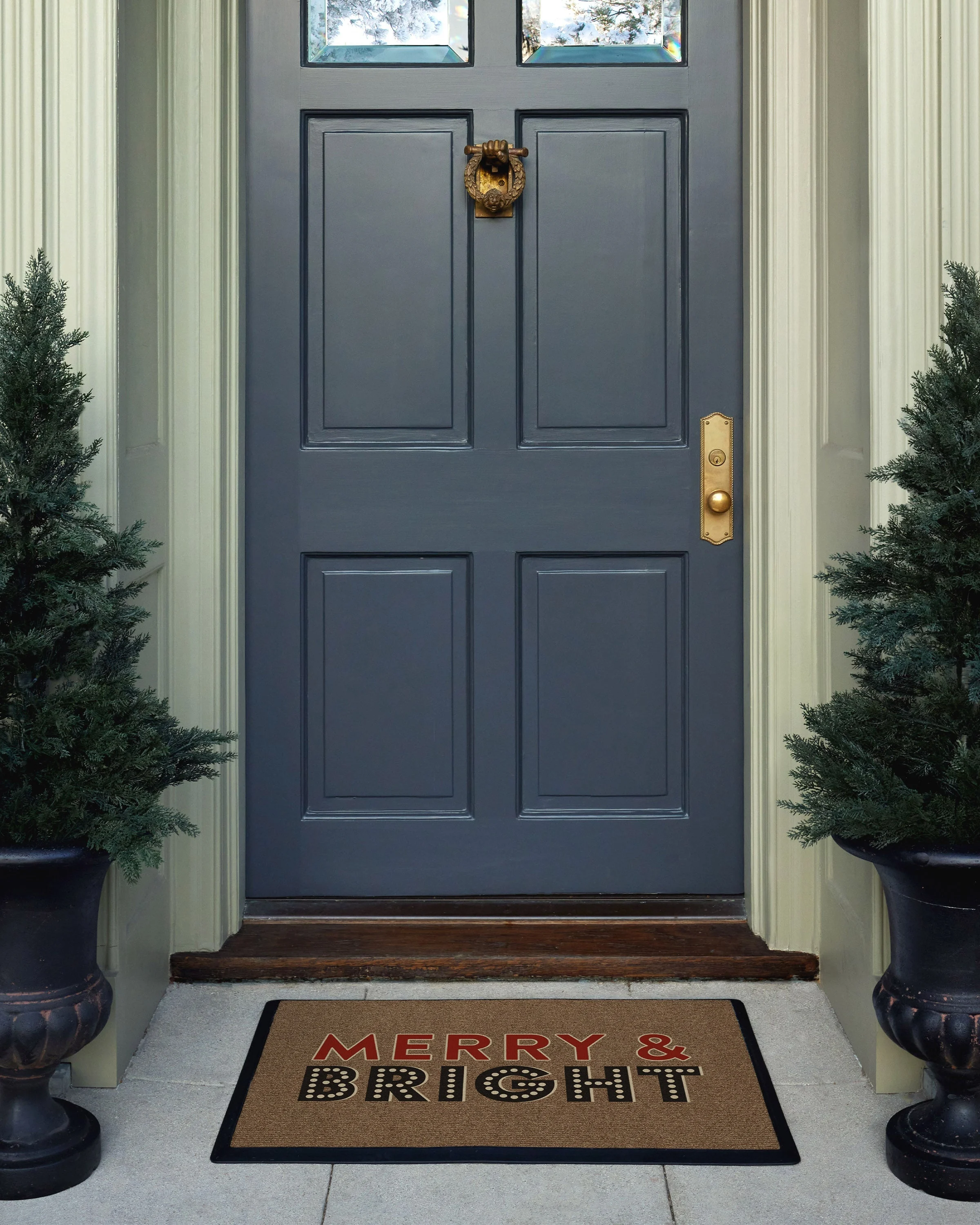 Jonathan Adler Merry & Bright Doormat | Ruggable