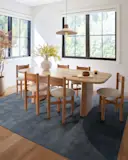 Eclipse Navy Rug | Ruggable