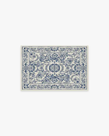 Delphina Delft Blue Rug | Ruggable