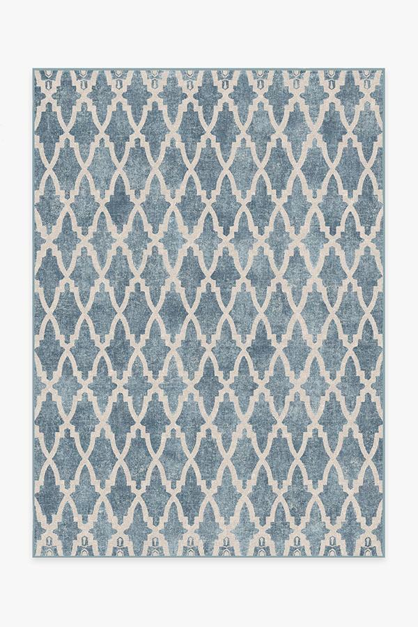 Soraya Trellis Slate Rug | Ruggable
