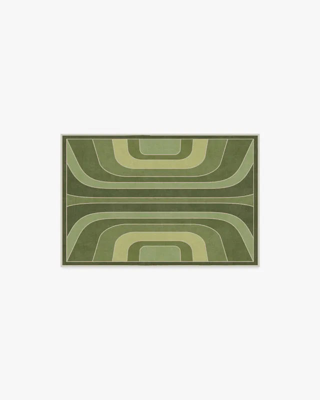 Jonathan Adler Paradox Green Rug | Ruggable