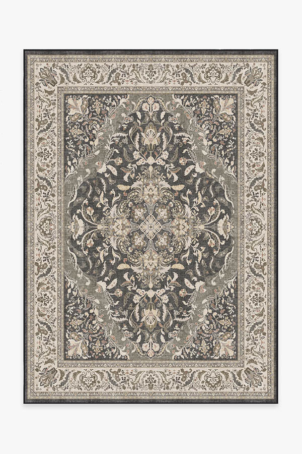 Outdoor Allura Dark Wood Rug | Ruggable