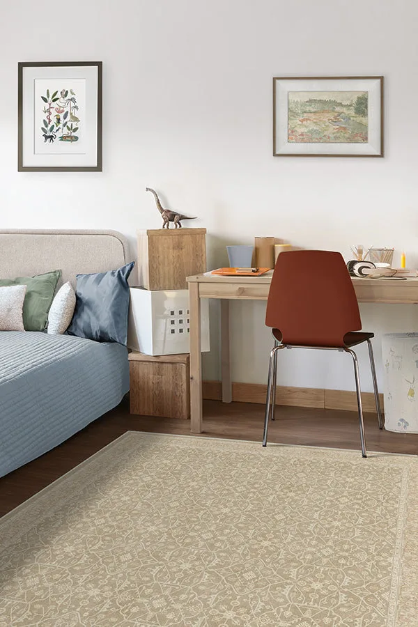 Celestine Ecru Rug | Ruggable