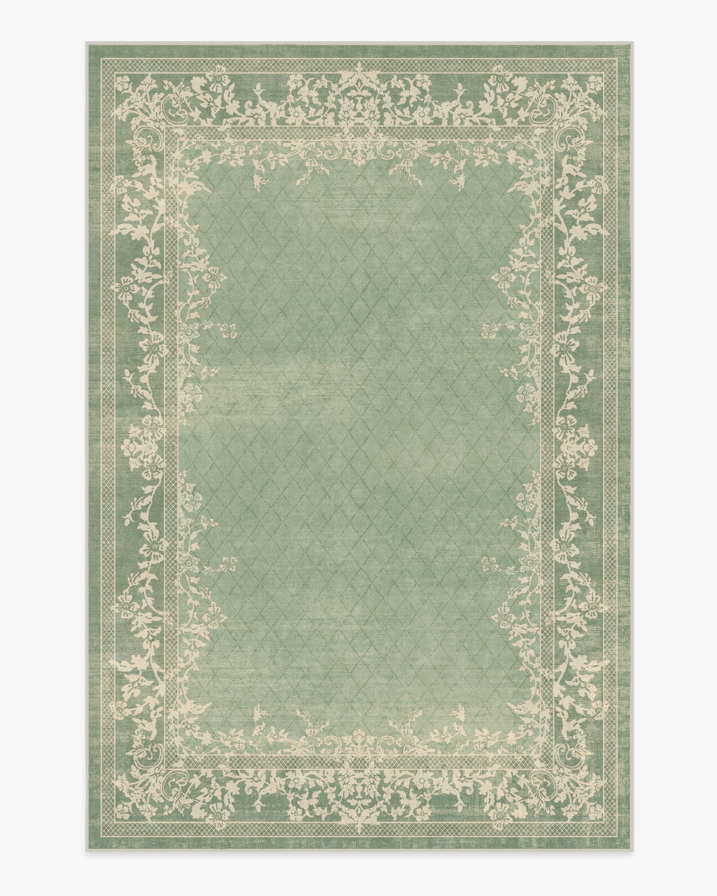 Juliet Sage Green Tufted Rug | Ruggable
