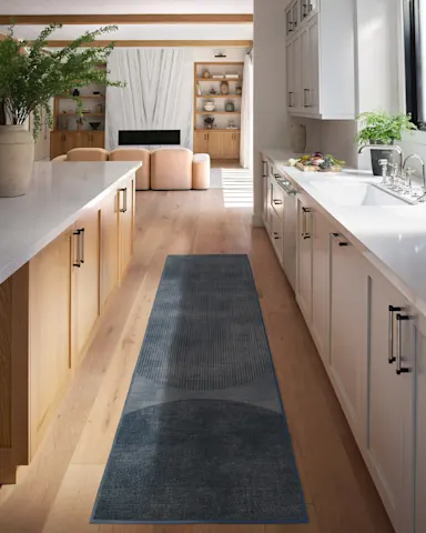 Eclipse Navy Rug | Ruggable