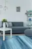 Meridian Blue Tufted Rug | Ruggable