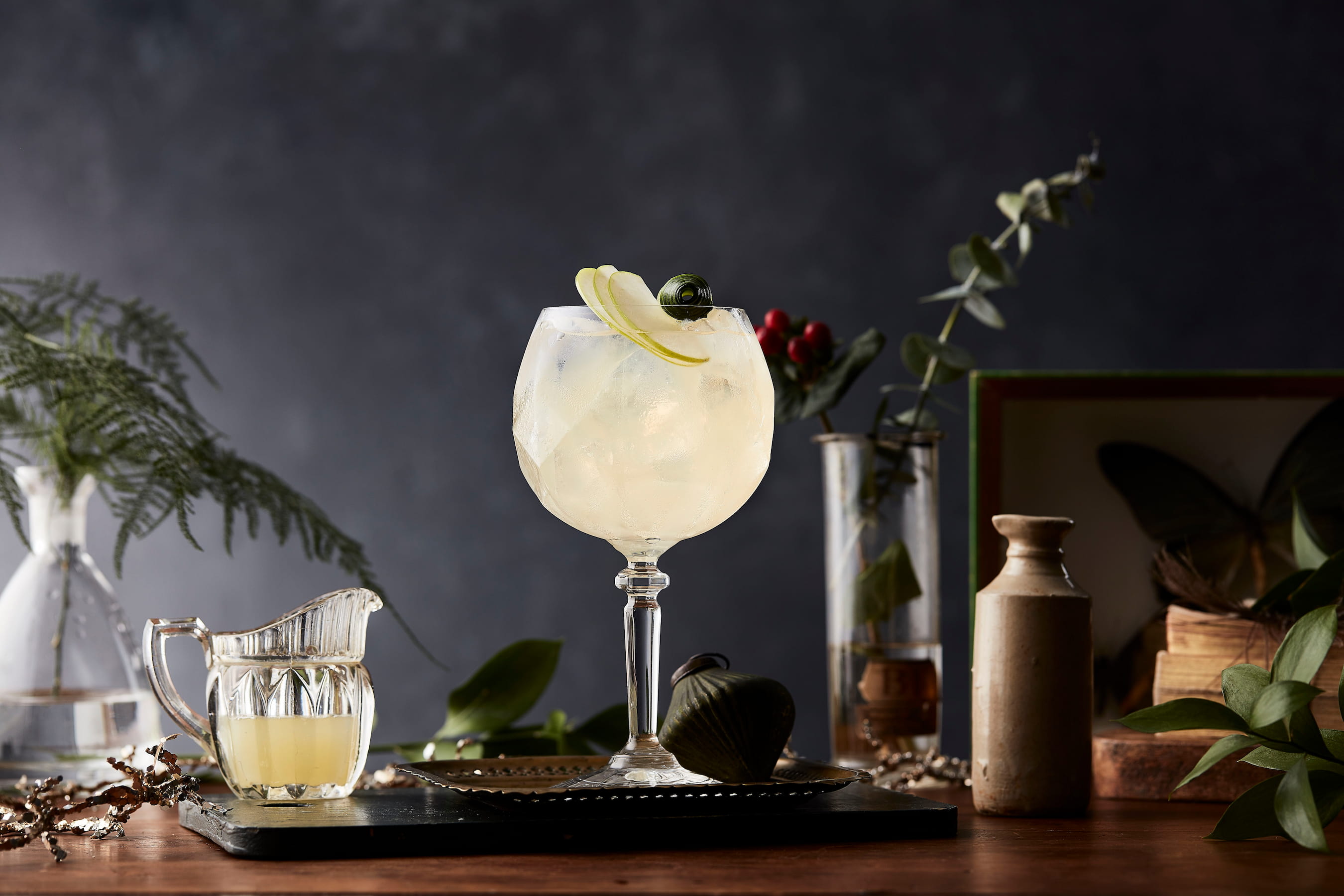 Orchard Collins Cocktail | Gin & Ginger Beer | Hendrick's Gin
