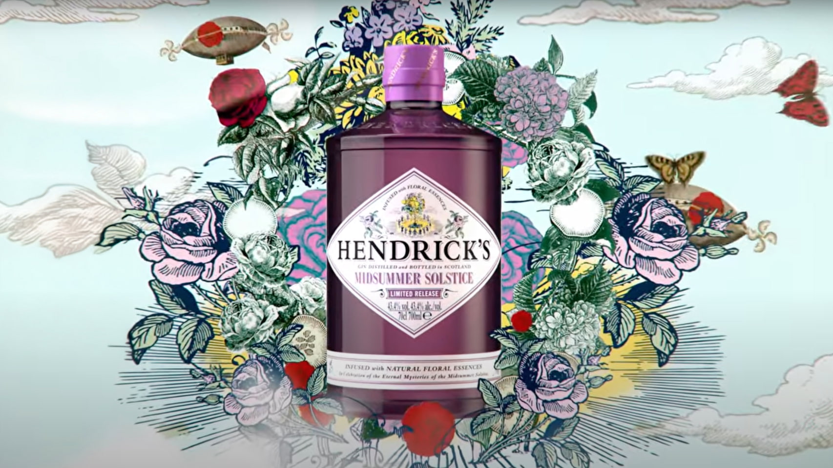 Hendrick's Midsummer Solstice - Un gin Hendrick’s aux notes florales