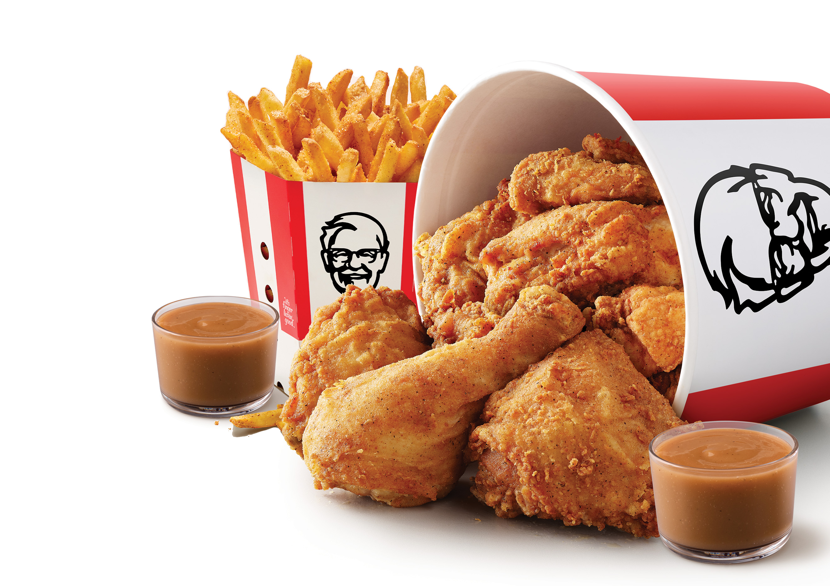 9 Pieces Chicken Fries & Gravy Bucket | Exclusive Online Deals | KFC Menu