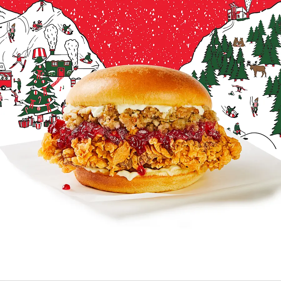 [Uber Eats] [BOGO] KFC Festive Chicken Sandwich (YMMV, Prices Vary by ...