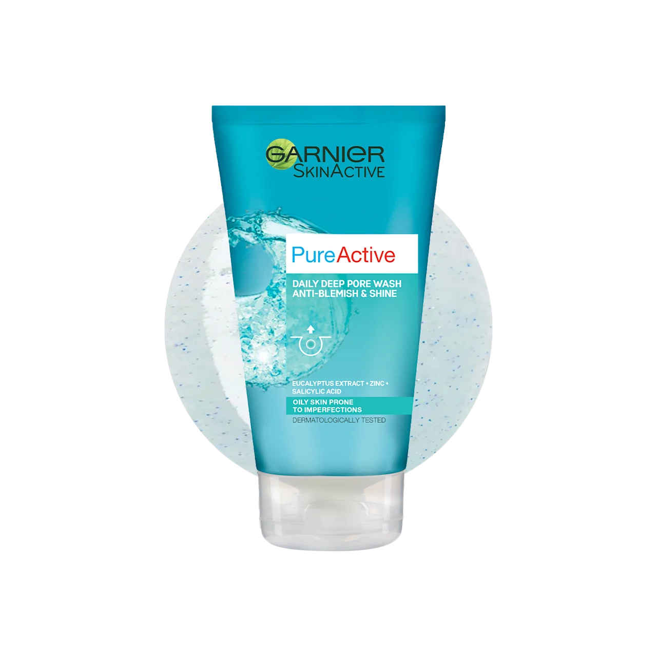 Pure Active Anti-Blackhead Face Wash Garnier | Noli