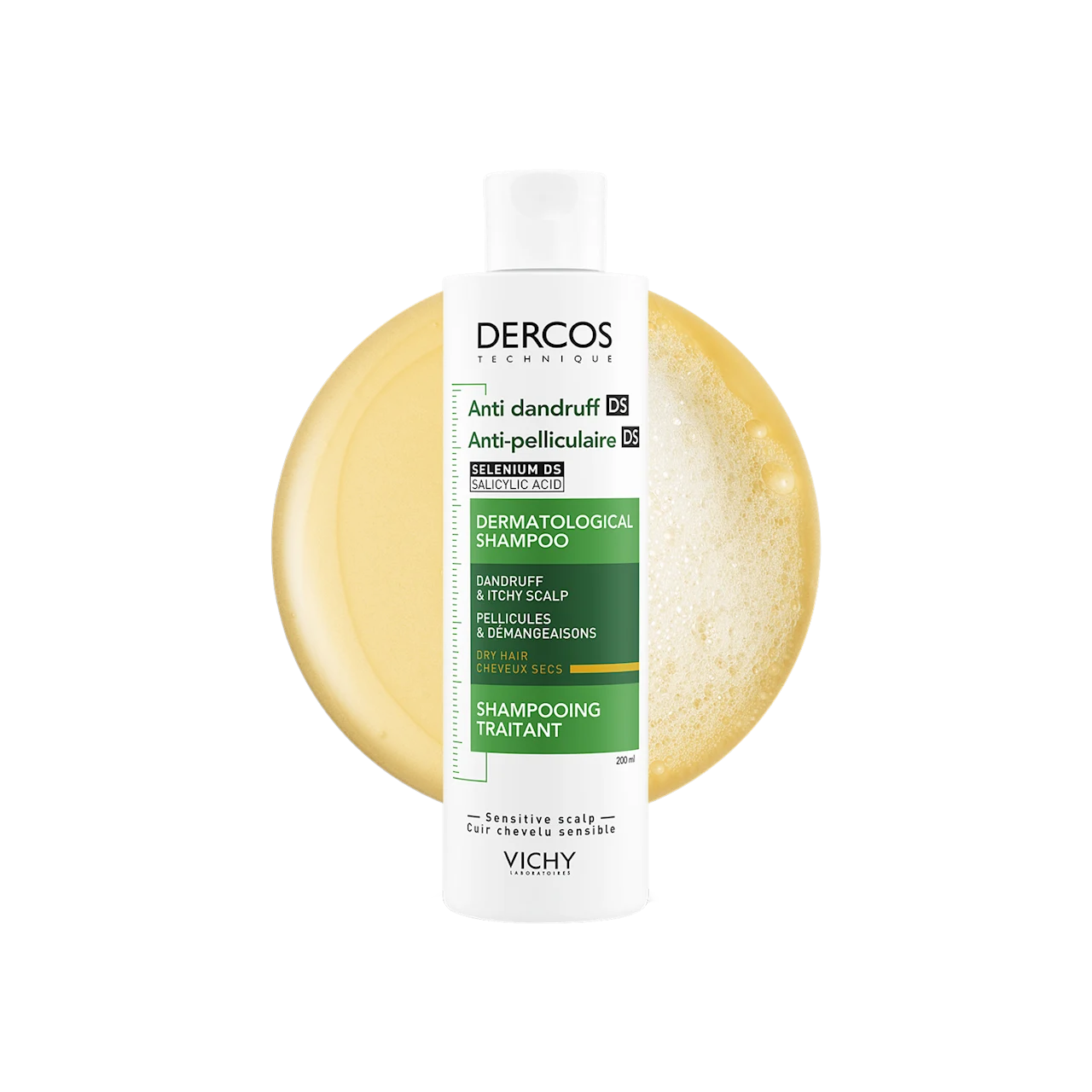 Vichy Dercos Anti-Dandruff Shampoo for Dry Hair | Noli