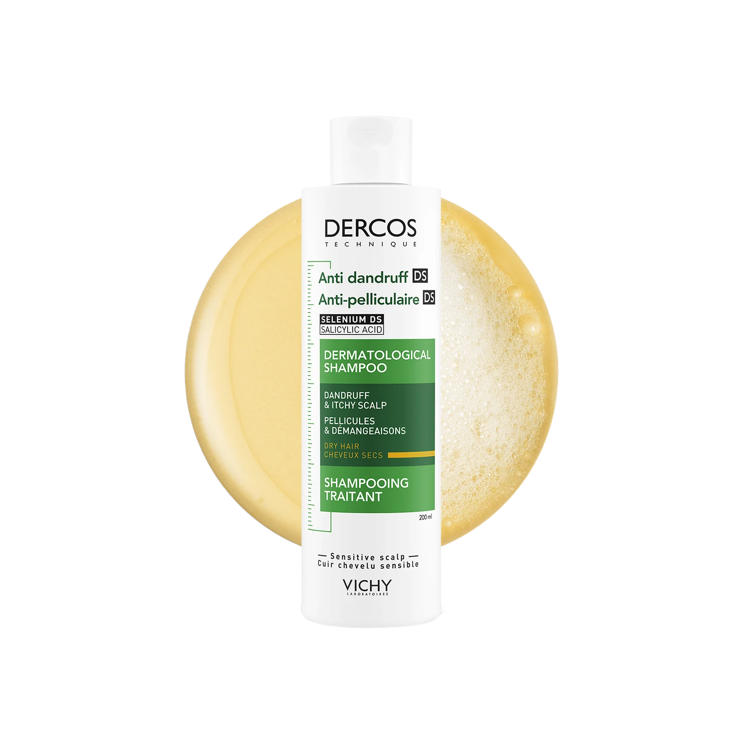 Vichy Dercos Anti-Dandruff Shampoo for Dry Hair | Noli
