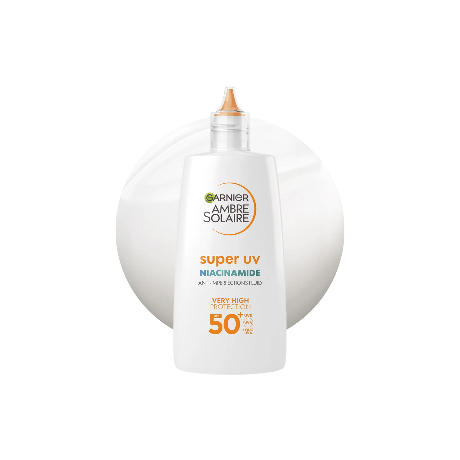Garnier Ambre Solaire Super UV Niacinamide Fluid SPF50+ | Noli